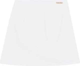 Calvin Klein Jupe courte &eacute;vas&eacute;e en coton
