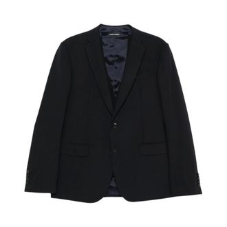 Emporio Armani Blazer Formel - Homme - Costumes - Noir - Taille: L