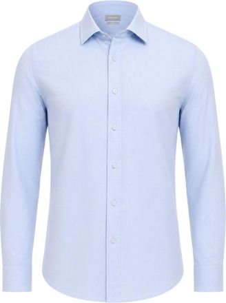 Michael Kors Businesshemd COTTON LINEN SLIM SHIRT