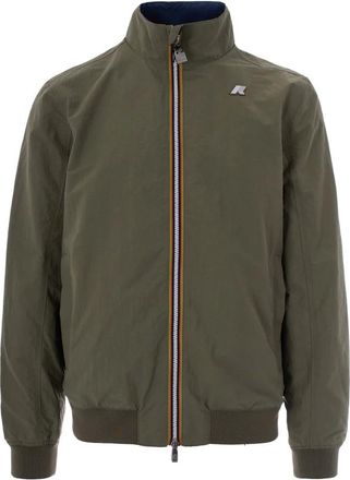 K-Way Homme, Vestes, Vert, Taille: L Arsene Zip Double Jacket