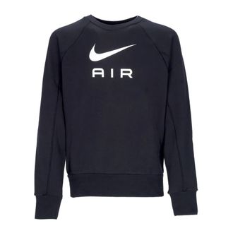 Nike Homme, Sweatshirts et sweats à capuche, Noir, Taille: XL Sweat Léger Col Rond Air French Terry