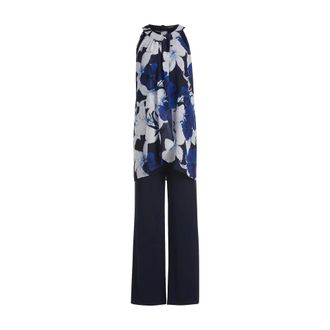 Vera Mont Eleganter Jumpsuit - - Jumpsuits & Playsuits - Damen - Mehrfarbig - XL