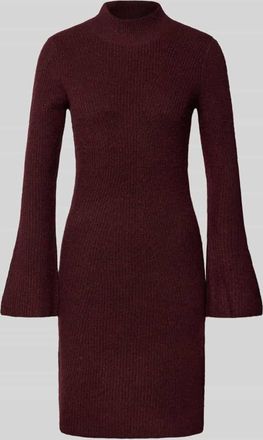 Noisy May Minikleid mit geripptem Stehkragen