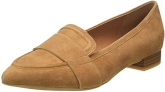 Geox Femme D Charyssa Ballet Flat, Camel, 37 EU Étroit