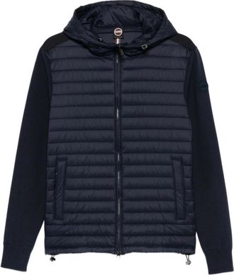 Colmar Homme, Vestes, Bleu, Taille: 3XL Veste Rembourr&eacute;e Hybride avec Capuche