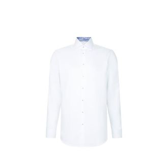 Seidensticker Chemise manches longues &agrave; poche en coton