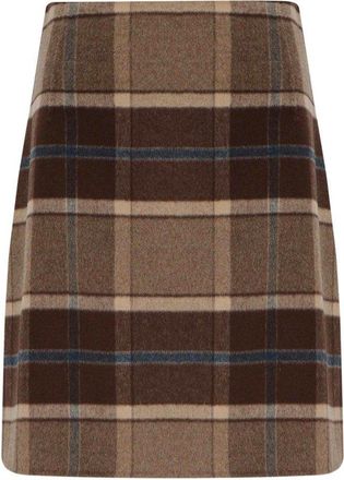 Weekend by Max Mara JUPE COURTE PESCHE MARRON MAX MARA WEEKEND