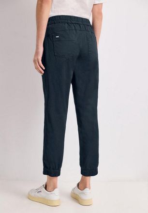 Street One Jogger Pants aus Baumwolle mit Stretchanteil
