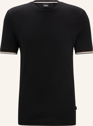 HUGO BOSS T-Shirt Thompson 04 Regular Fit schwarz