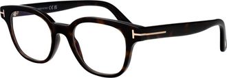 Tom Ford unisex, Accessoires, Brun, Taille: 48 MM Ft6130-B Lunettes