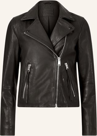 AllSaints Allsaints Lederjacke Dalby schwarz