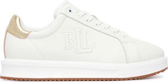 Lauren Ralph Lauren Sneakers LAUREN RALPH LAUREN Ainsley Metallic 802974379002 Wei&szlig;