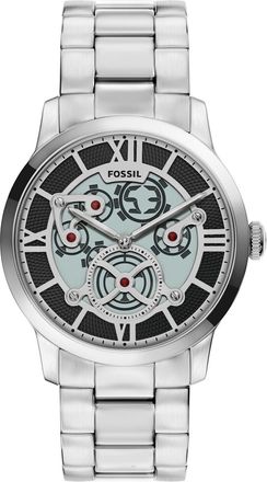 Fossil Uhr Fossil Townsman Big Tic FS6192 Silberfarben