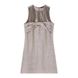 Emporio Armani Femme, Robes, Beige, Taille: 36 FR Short Dress