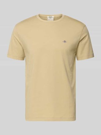 GANT Regular Fit T-Shirt mit Logo-Stitching