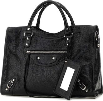 Balenciaga Le City Shoulder Bag - Black