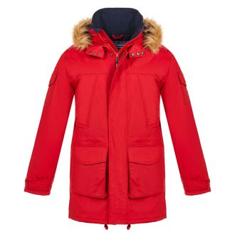 BMS Winterparka 100% wasserdicht & atmungsaktiv rot Gr. 2XL