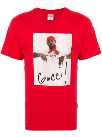SUPREME t-shirt Gucci Mane - Rouge