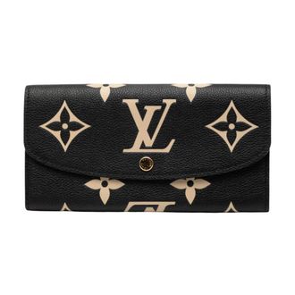Louis Vuitton Pre-owned Bedruckte Leder Geldb&ouml;rse - - Pre-owned - Damen - Schwarzk - ONE SIZE