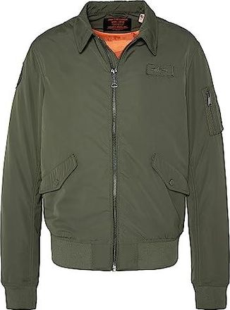 Schott NYC CWU23 Blouson, Kaki, M Homme