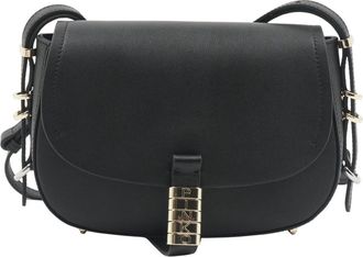 Pinko Pinko, Femme, Sacs, Noir, Taille: ONE Size Saddle Mini Sac Bandouli&egrave;re