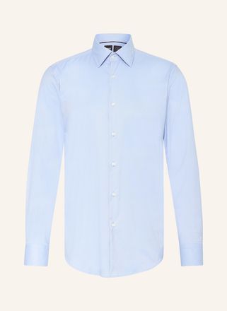 HUGO BOSS Hemd Hank Slim Fit blau