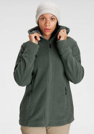 Polarino Fleecejacke f&uuml;r kalte Tage, aus Fleece, sportlicher Stil, atmungsaktiv