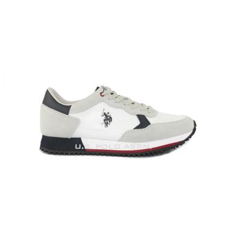 U.S.Polo Association Wei&szlig;e Freizeit-Sneaker f&uuml;r M&auml;nner - - Shoes - Herren - Mehrfarbig - 44 EU