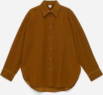 Arket Cordhemd -Gelb