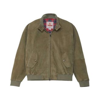 Baracuta Homme, Vestes, Vert, Taille: S G9 Suede Jacket