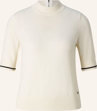 Bogner Schurwoll-Seiden-Strick-Shirt Antonia weiss