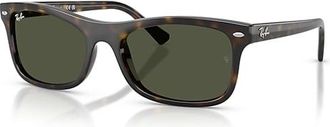 Ray-Ban Rb2226 Sonnenbrillen Havana Fassung Gr&uuml;n Glas 57-20