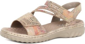 Rieker Sandales pour femme - Beige - 39 EU, beige, 39 EU