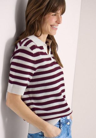 Cecil Poloshirt aus reiner Baumwolle