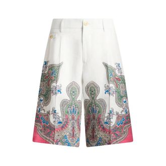 Etro Homme, Shorts, Blanc, Taille: L Long Shorts