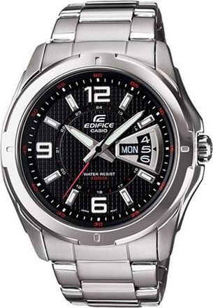 Casio Edifice Herren Silber Uhr EF-129D-1AVEF