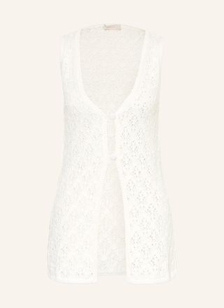 Faithfull The Brand Faithfull The Brand Strickweste Fio weiss