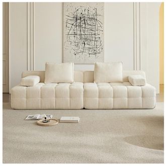 Generic Cloud Sofa Schlafsofa Bodensofa mit Tragkraft & hochdichter Schaumf&uuml;llung | Boneless Couch F&uuml;r Wohnzimmer & B&uuml;ro