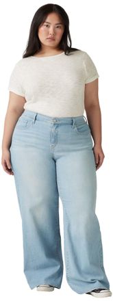 Levi's Pl 318 Shaping Wide Leg Tall Glass of Wa