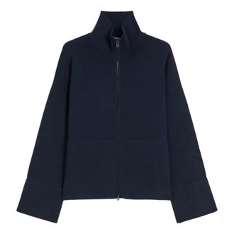 Max Mara Formato Full-zip Cardigan - - Sweatshirts & Hoodies - Damen - Blau - M
