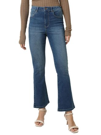 Vero Moda Female Ausgestellt VMSELINA Hohe Taille Ausgestellt Jeans