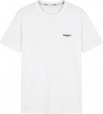 Baldinini Trend Rundhals-T-Shirt mit kurzen &Auml;rmeln - - Tops - Herren - Wei&szlig; - 2XL