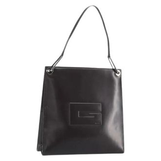 Gucci Pre-owned Schultertasche aus beschichtetem Canvas - - Pre-owned - Damen - Schwarzk - ONE SIZE