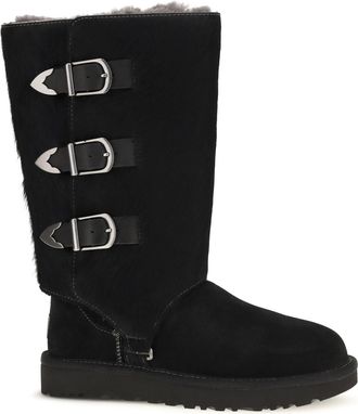 UGG Convertible Western Boots - Black