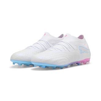 Puma Chaussures de football FUTURE 9 ULTIMATE Blanc MG Unisexe, Accessoires, 40.5
