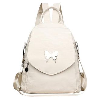 Generic Sac &agrave; dos pour femme et fille avec fermeture &eacute;clair design imprim&eacute; tendance id&eacute;al pour usage scolaire et l&eacute;gers