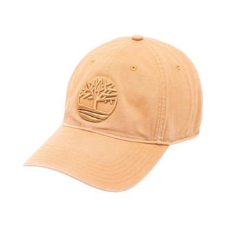 Timberland Homme, Accessoires, Beige, Taille: ONE Size Casquette de baseball brod&eacute;e Soundview