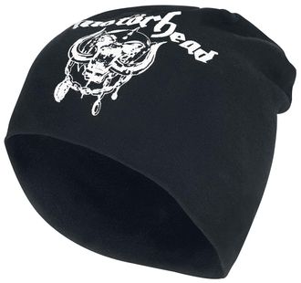 Motörhead England - Jersey Beanie Unisex Mütze schwarz 100% Baumwolle Band-Merch, Bands, Geschenke