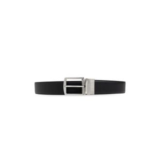 Giorgio Armani Wendeg&uuml;rtel aus Leder - - Accessories - Herren - Schwarzk - ONE SIZE