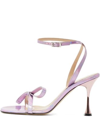 Mach & Mach sandales en cuir à talon - Violet